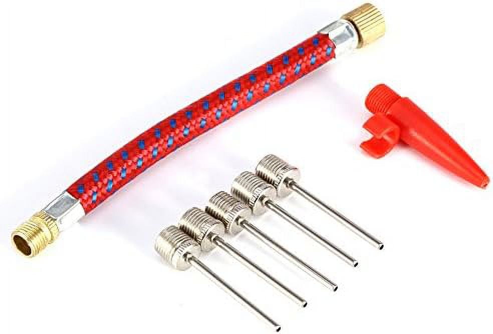 Pump Needle Inflator Adapter Kit, 7 Pcs Air Needle Ball Inflatable Pump ...