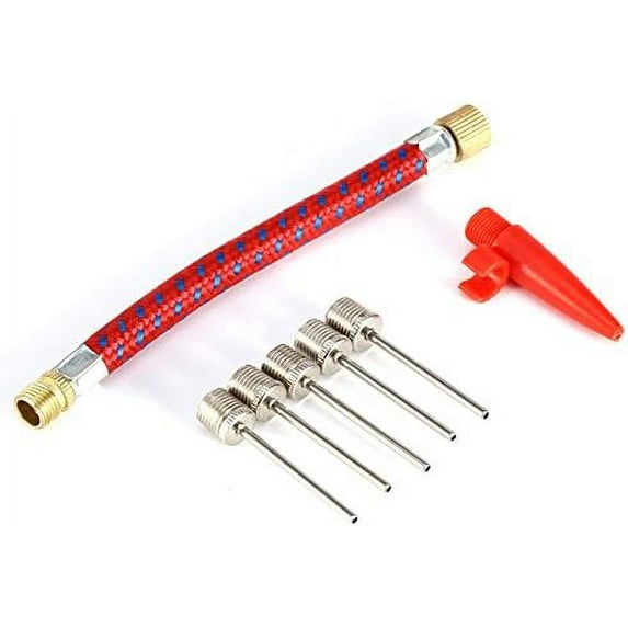 Pump Needle Inflator Adapter Kit, 7 Pcs Air Needle Ball Inflatable Pump ...