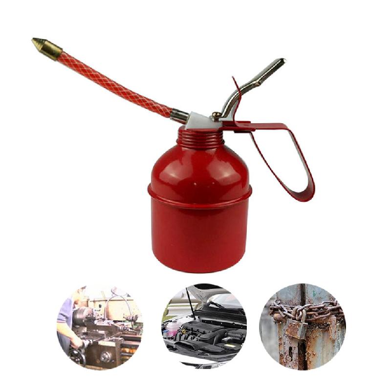 Pump Oil Can High Pressure Pistols Resistant 300/500ml Hand Oil Can ...