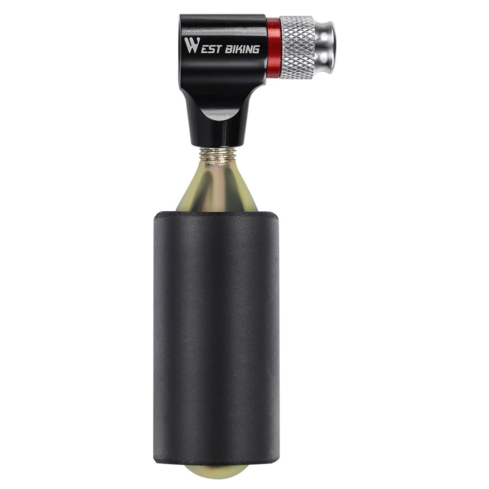 Pump Portable Bike Compressor Tubeless Tire Inflator Black - Walmart.com