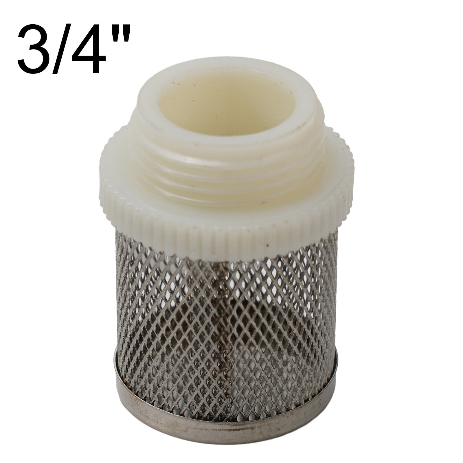 Pump Rain Barrel Suction Strainer Stainless Steel Basket Hose Filter ...