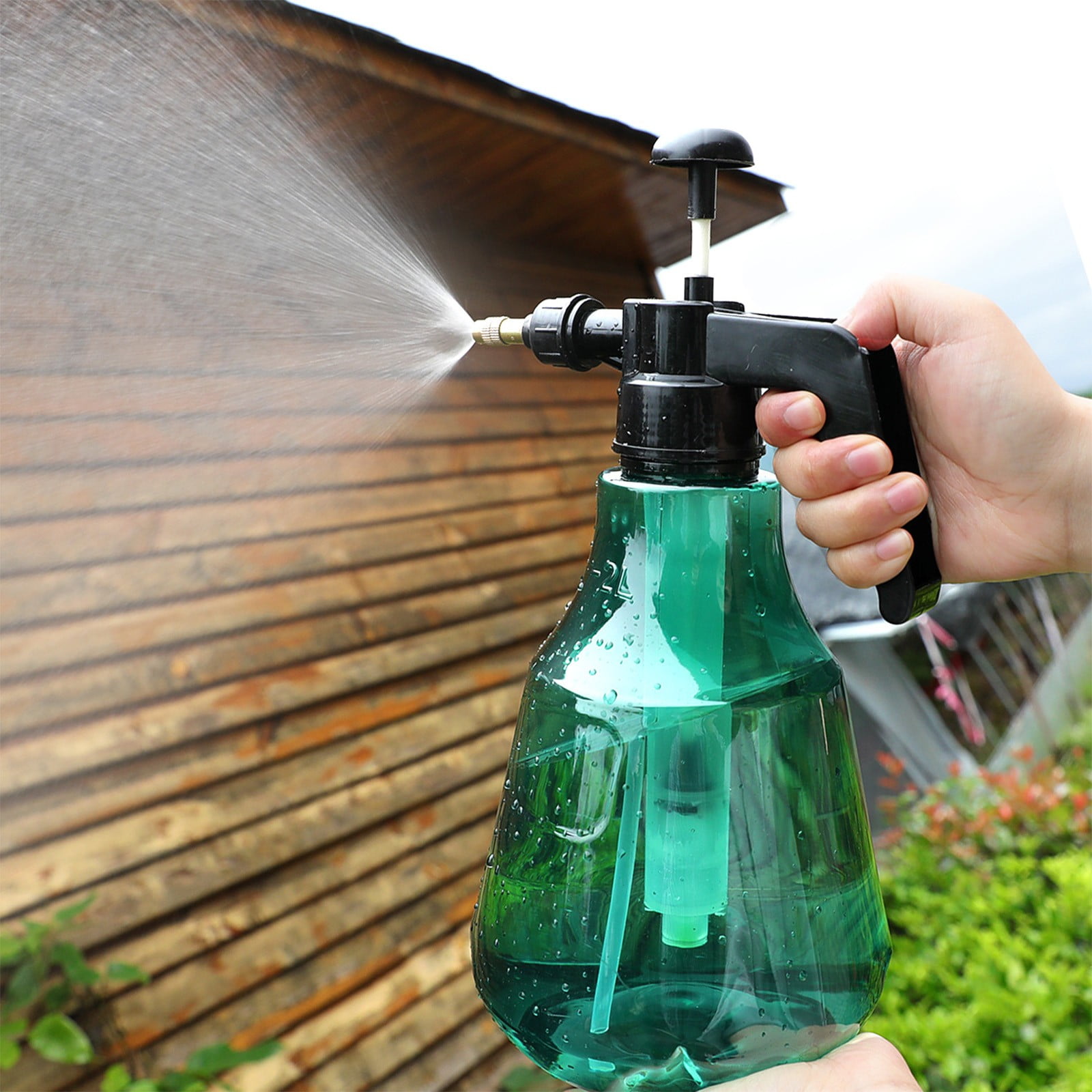 Pump Spray Bottle, Hand Hold Pressure Plant Spray with Top Pump, Empty ...