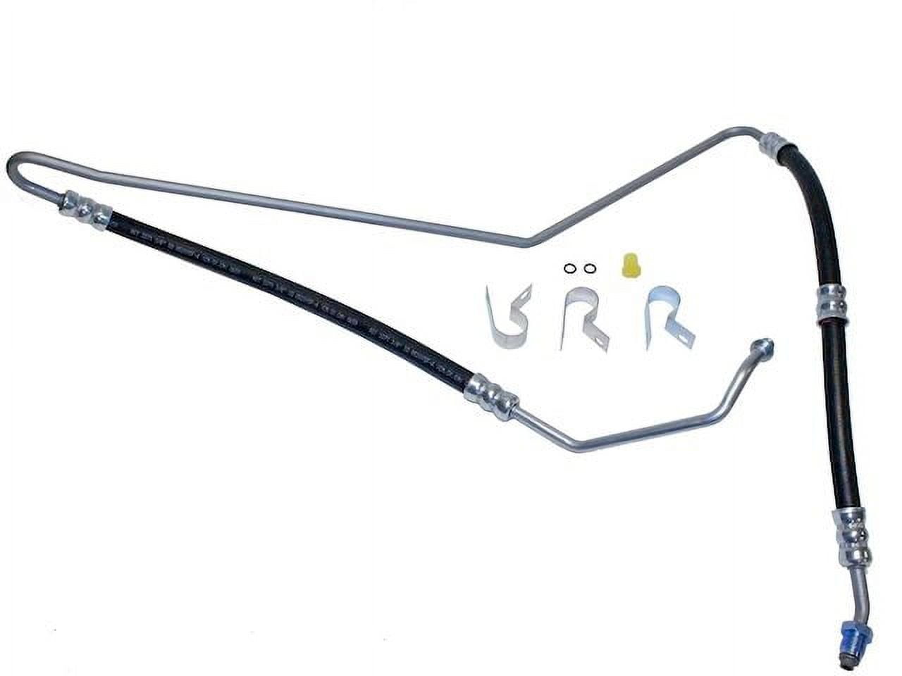 Pump To Gear Power Steering Pressure Line Hose Assembly - Compatible ...