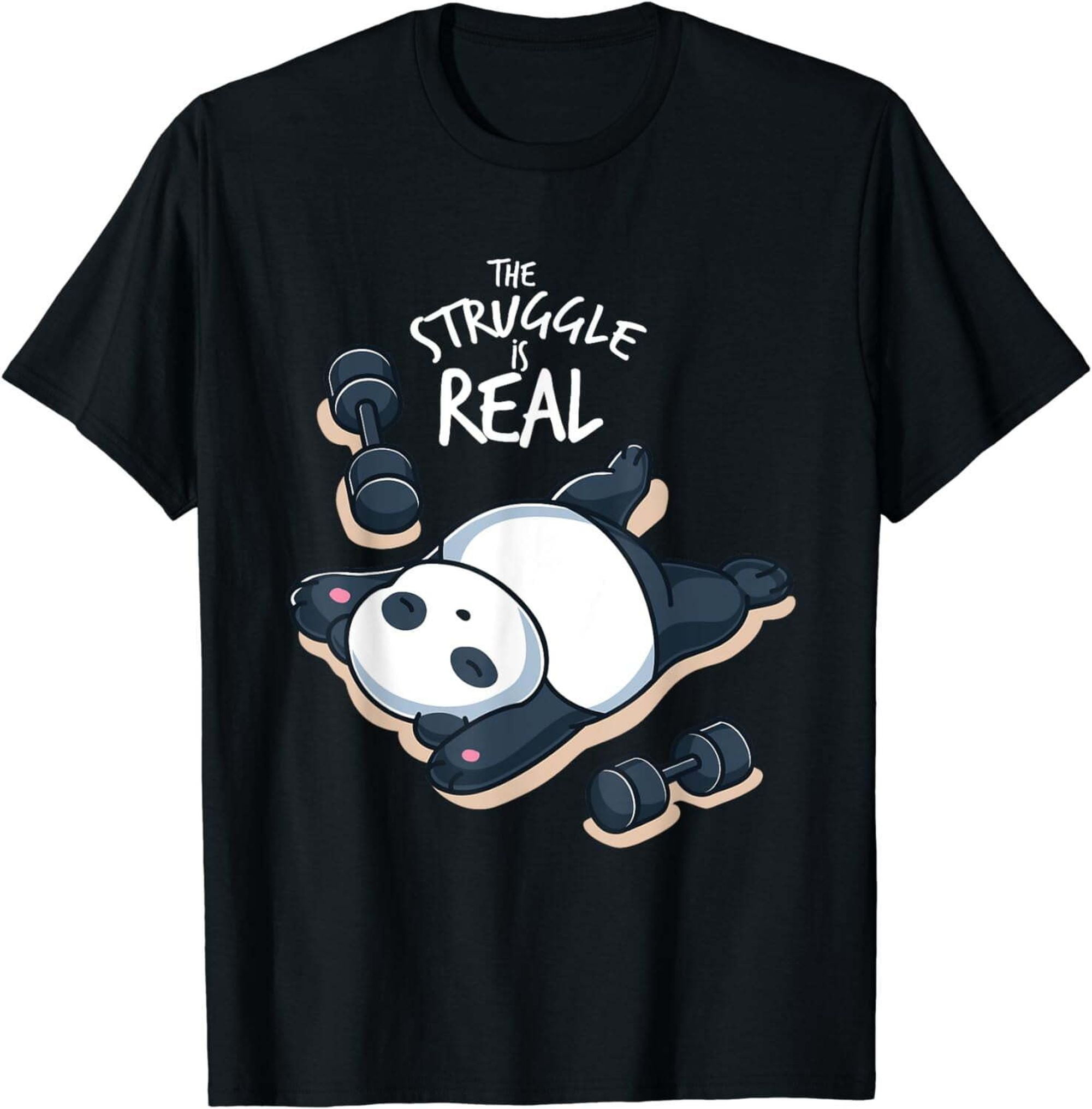 Pump Up Your Workout with the Hilarious Muscle Panda Bear Tee - Perfect ...