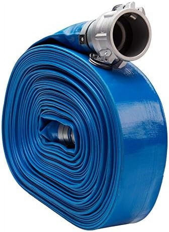 Pump Water Hose - Blue PVC Drain Backwash Discharge Hose - Camlock ...