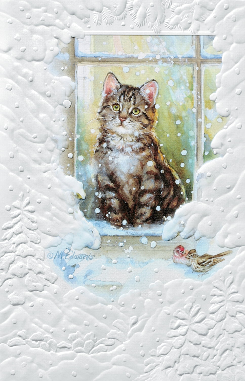 Pumpernickel Press Embossed Christmas Greeting Cards Boxed Set – Merry ...