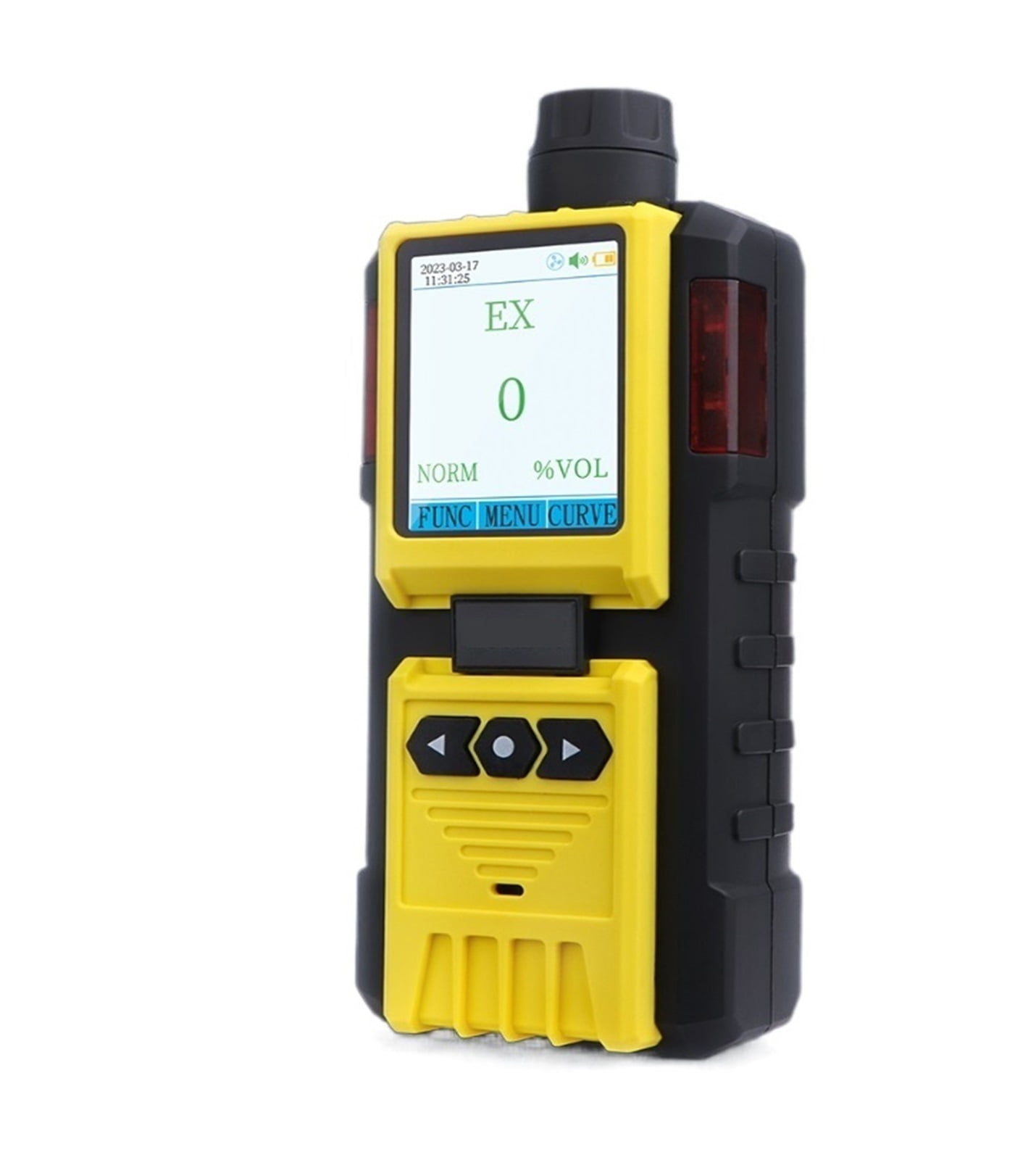 Pumping Gas Detector Portable EX Combustible gas Four Alarm methods ...