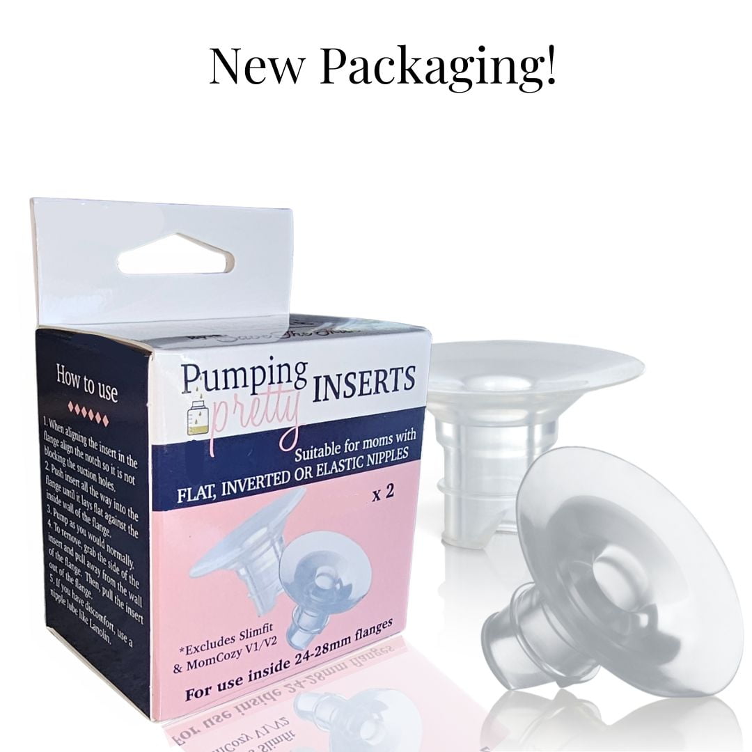 Pumping Pretty Inserts - 13mm (pair), Compatible with Wearable Breast ...