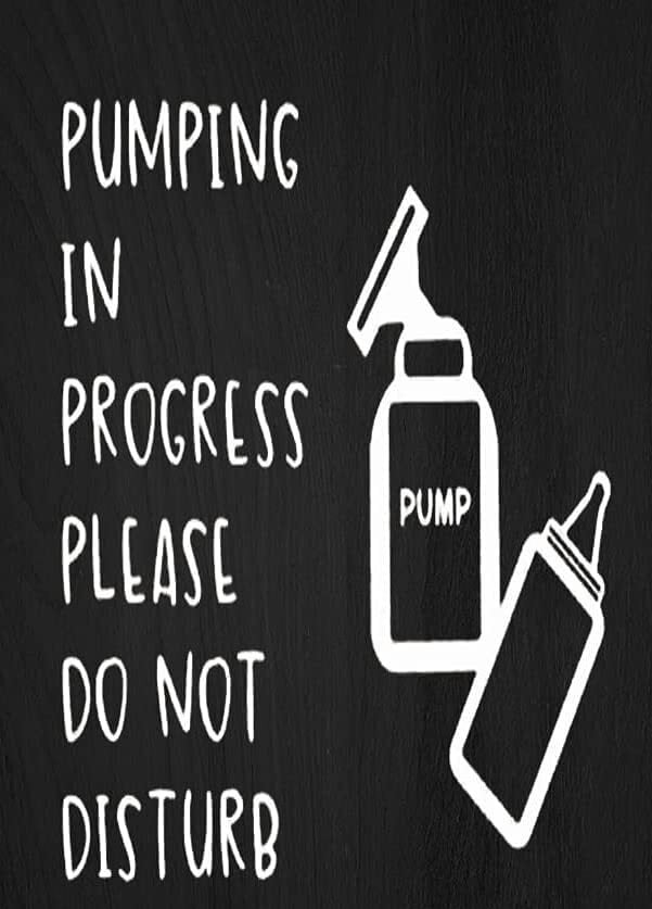 Pumping in Progress Do Not Disturb Breastfeeding Sign Nursing Sign ...