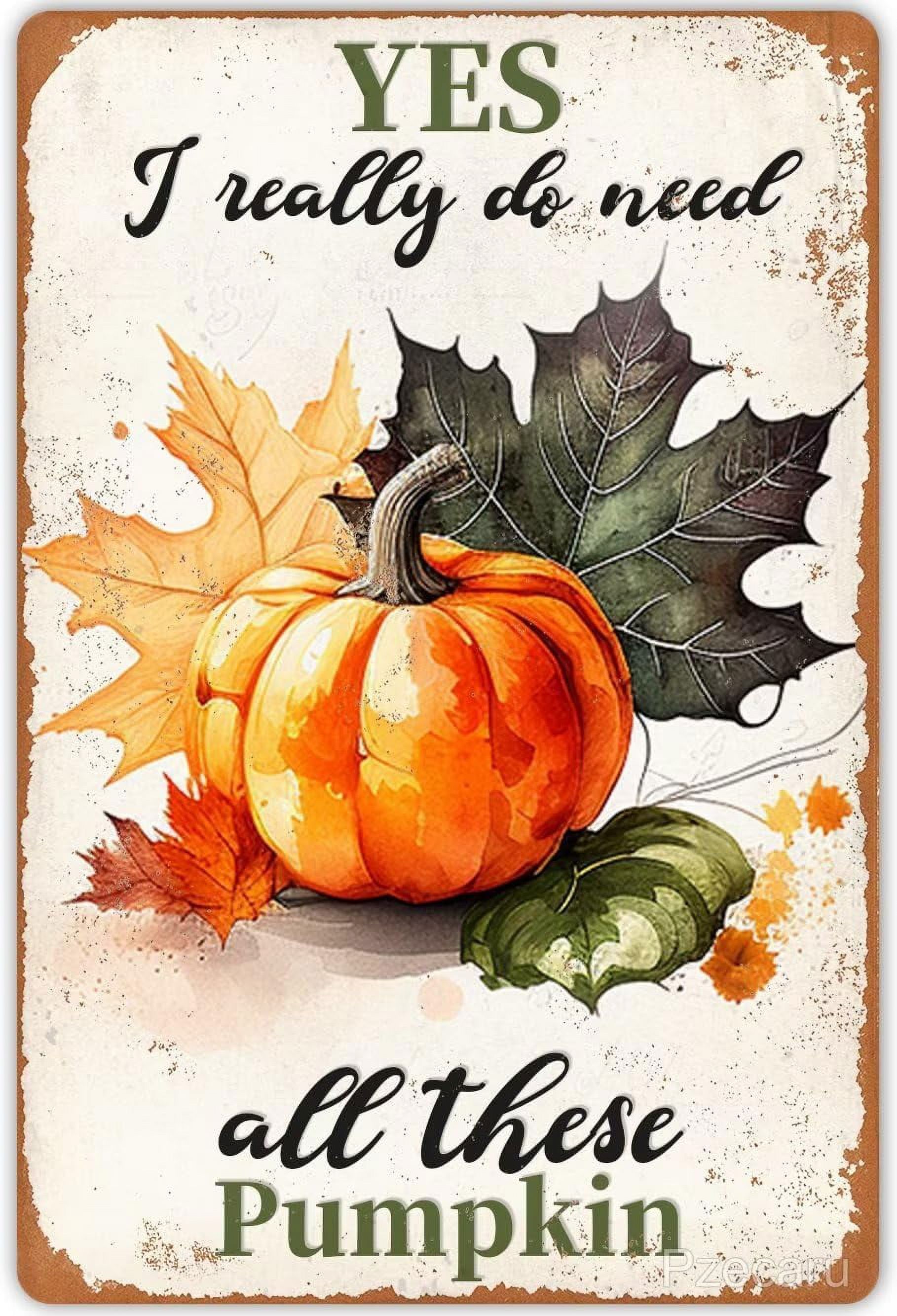 Pumpkin 35 Piece Wooden Jigsaw Puzzles For Adults Family Elderly Yes I ...