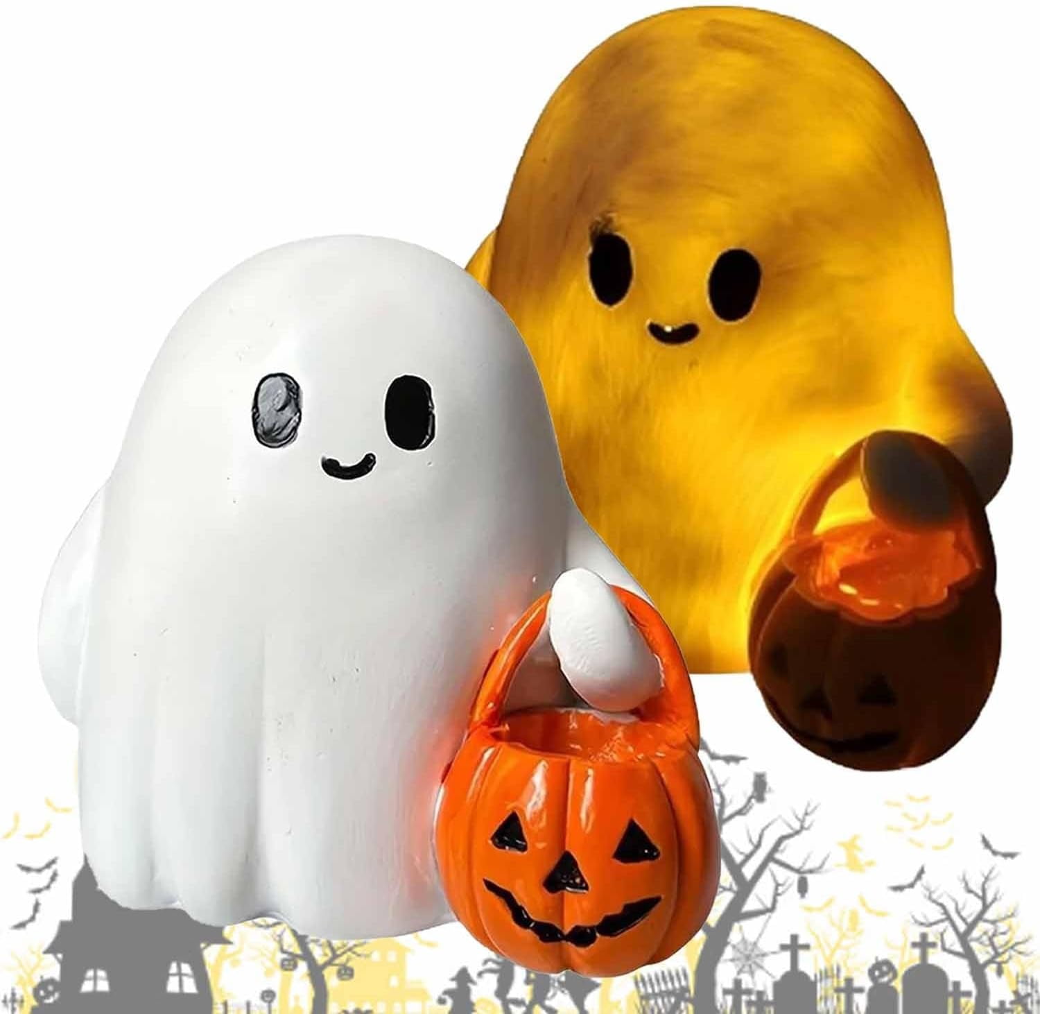 Pumpkin Boo Buddies, 2025 New 3in Halloween Tiny Trick-or-Treat Ghost ...