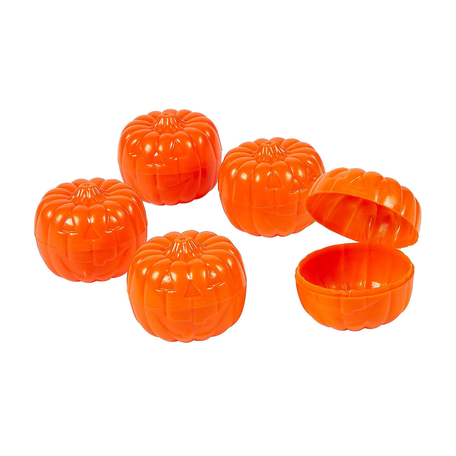 Walmart's Small Plastic Pumpkin Treat Containers, Trick Candy Holder ...