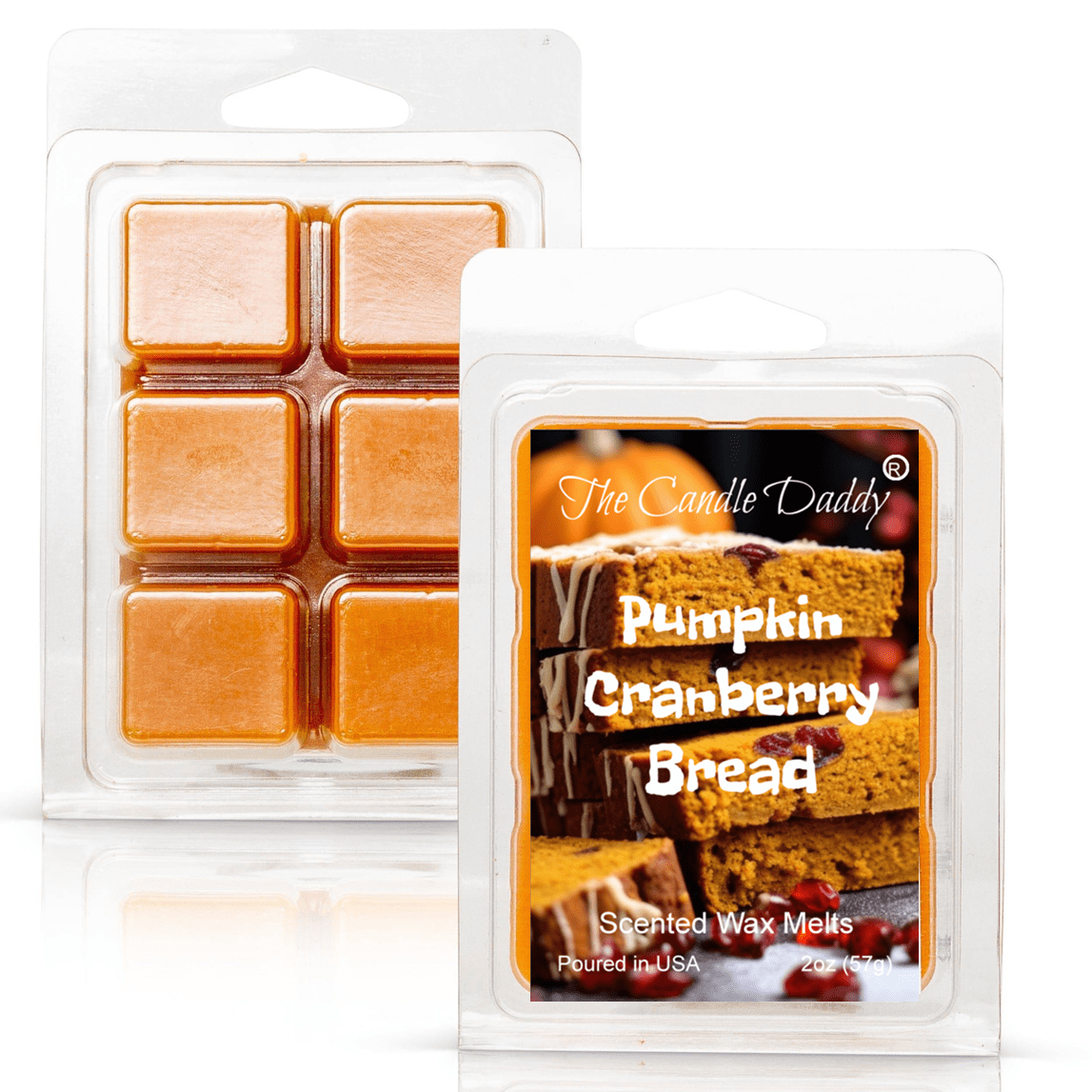 Pumpkin Cranberry Bread Maximum Scented Wax Melt - 1 Pack - 2 Ounces ...