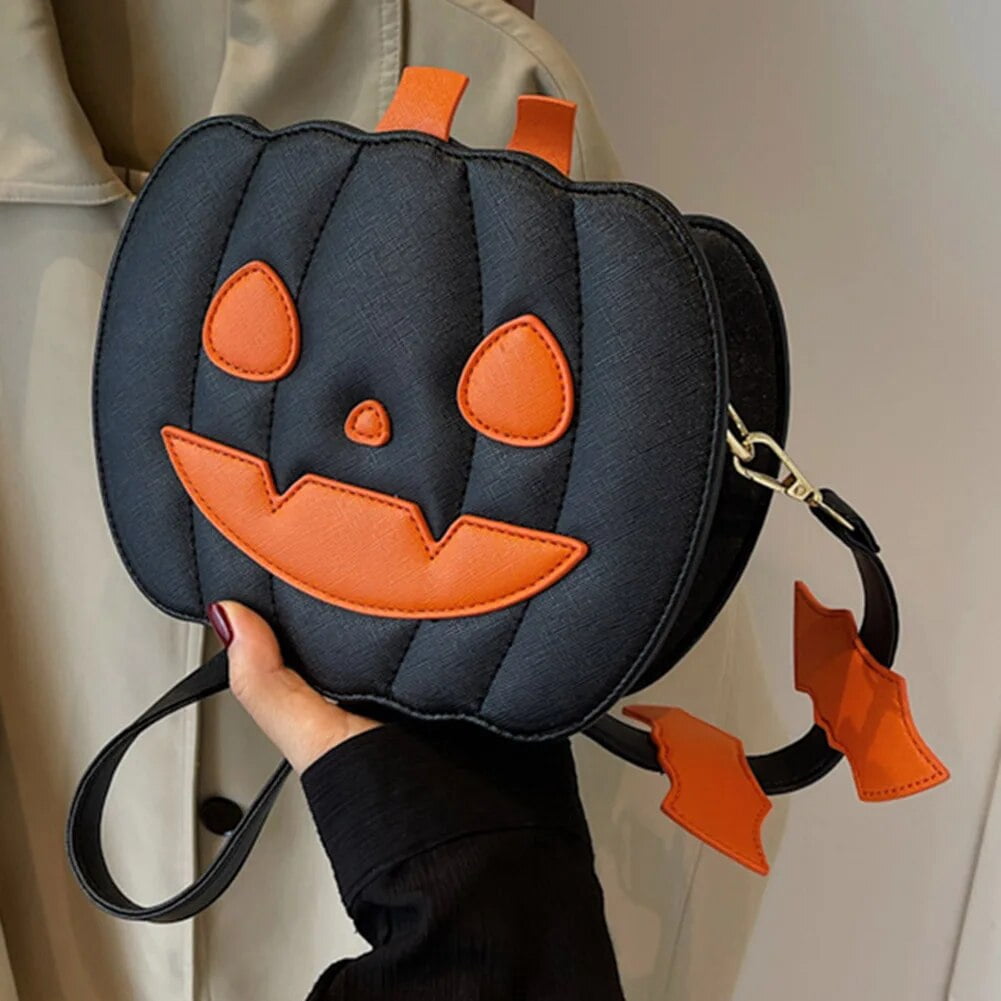 Pumpkin Crossbody Bag for Women Pumpkin Shoulder Bag Female Halloween ...