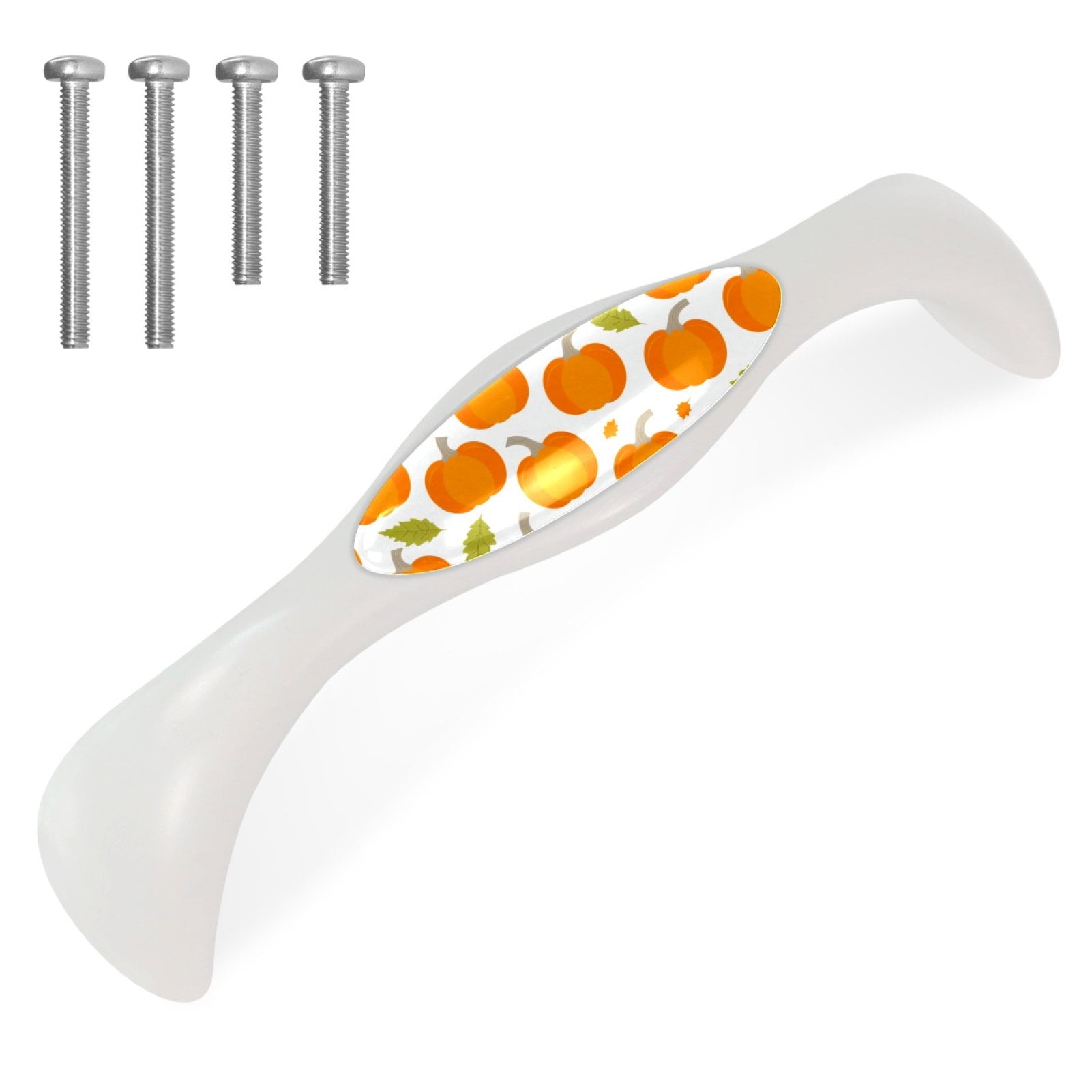 Pumpkin Food Kitchen Cabinet Pull Knobs Drawer Hardware Handles for ...