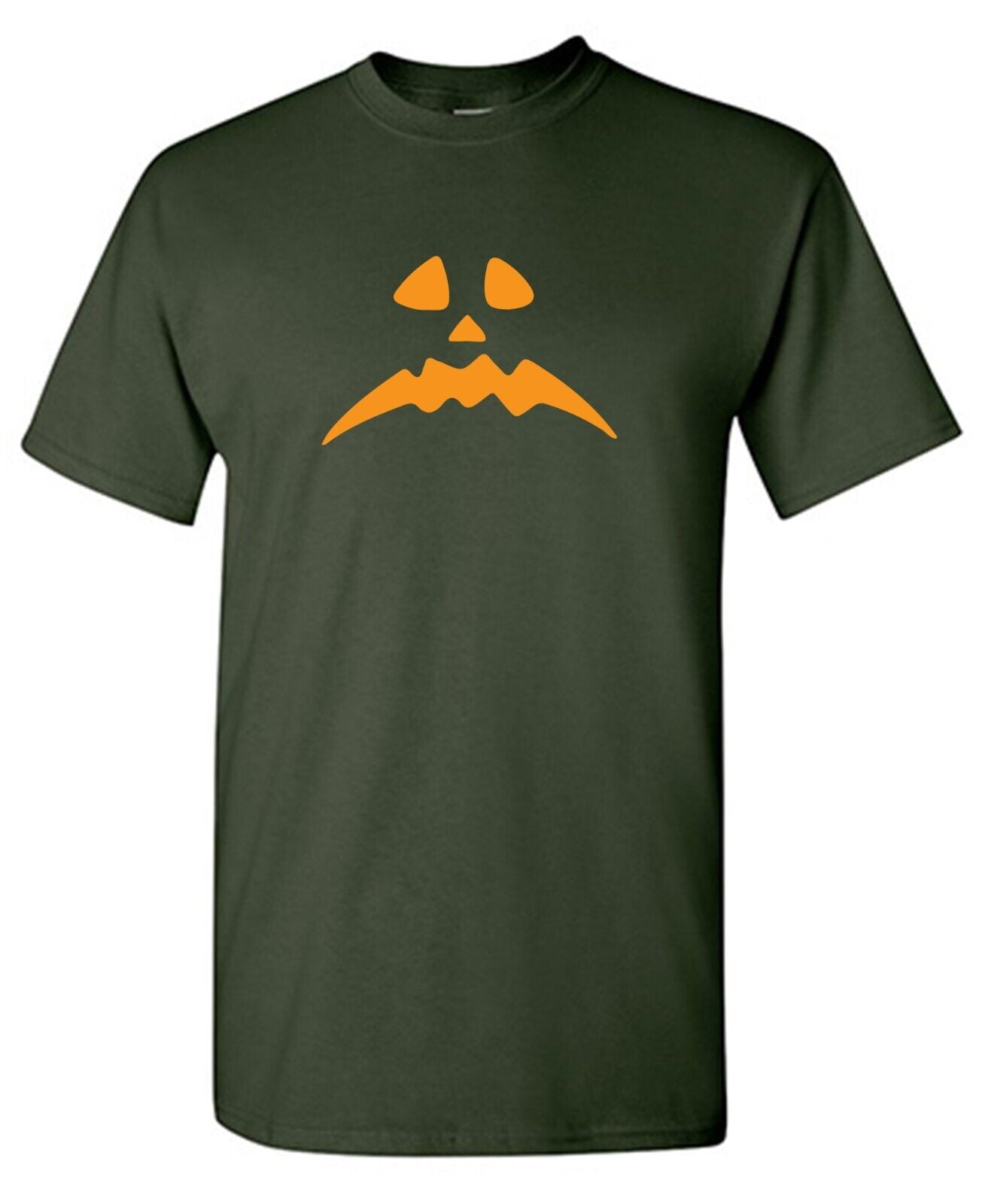 Pumpkin Frown Sarcastic Humor Graphic Tees Gift For Mens Novelty Funny ...