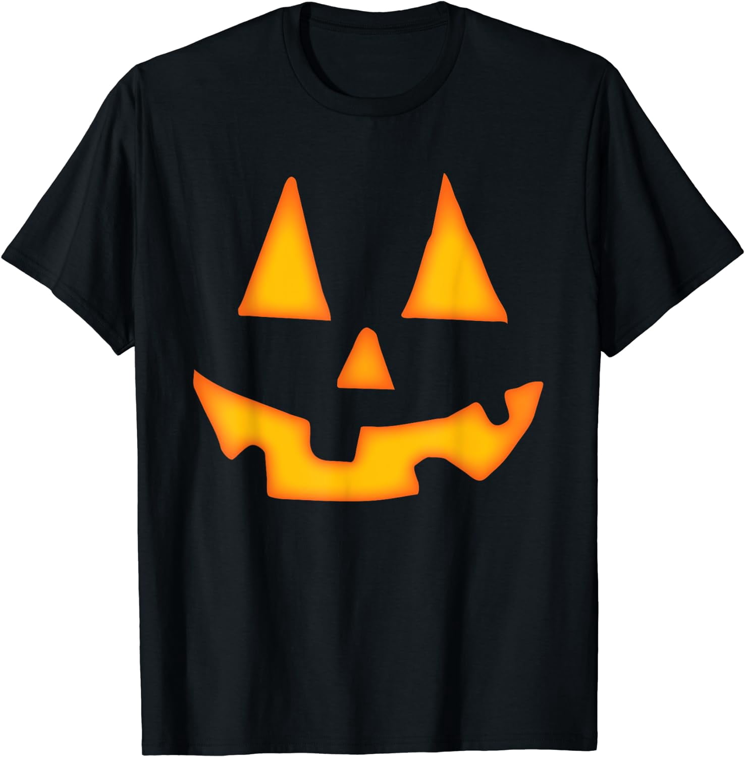 Pumpkin Halloween Shirts for Men Women Jack O Lantern Face T-Shirt ...