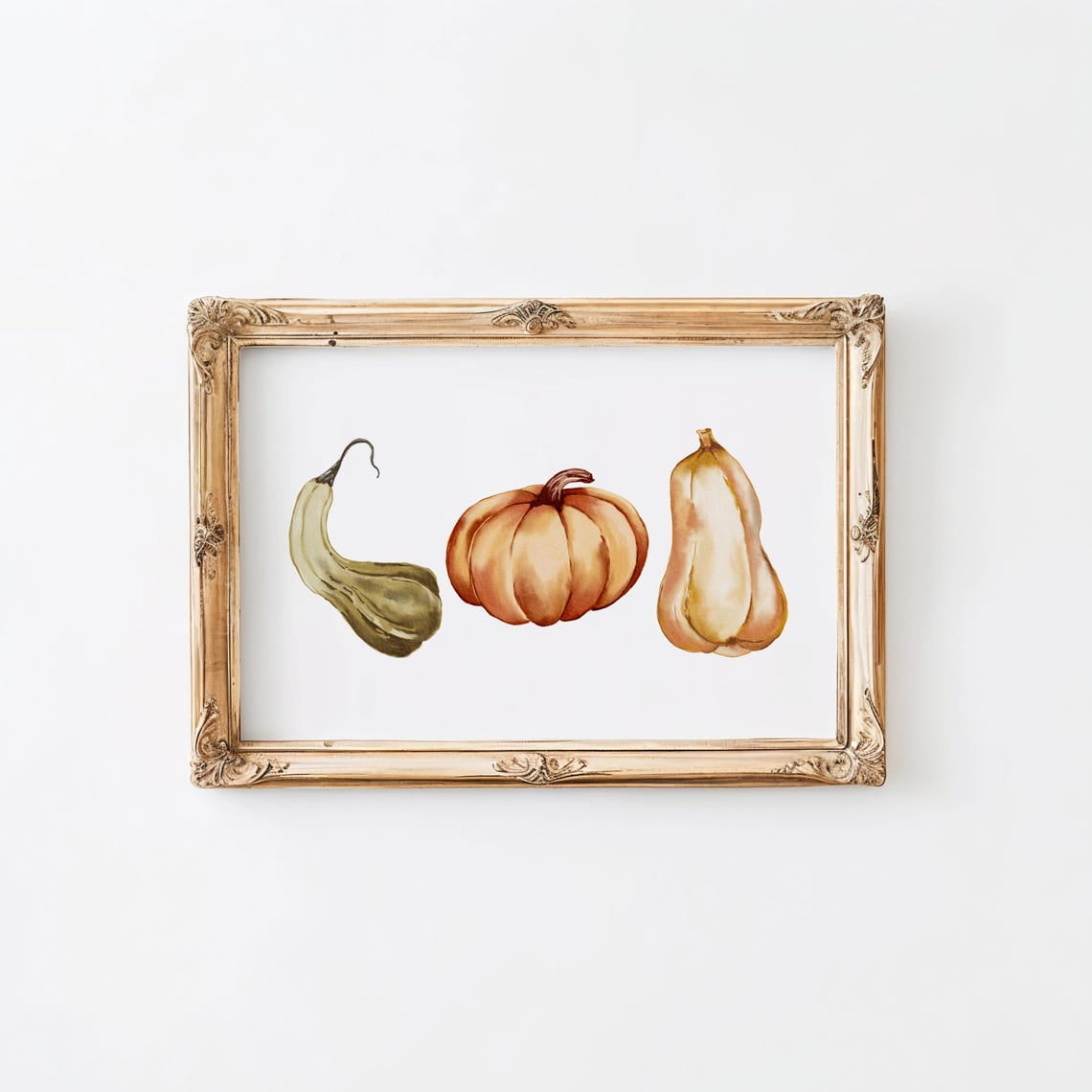 Pumpkin Harvest Print, Rustic Fall Home Decor X Jpeg & Pdf Home Decor ...