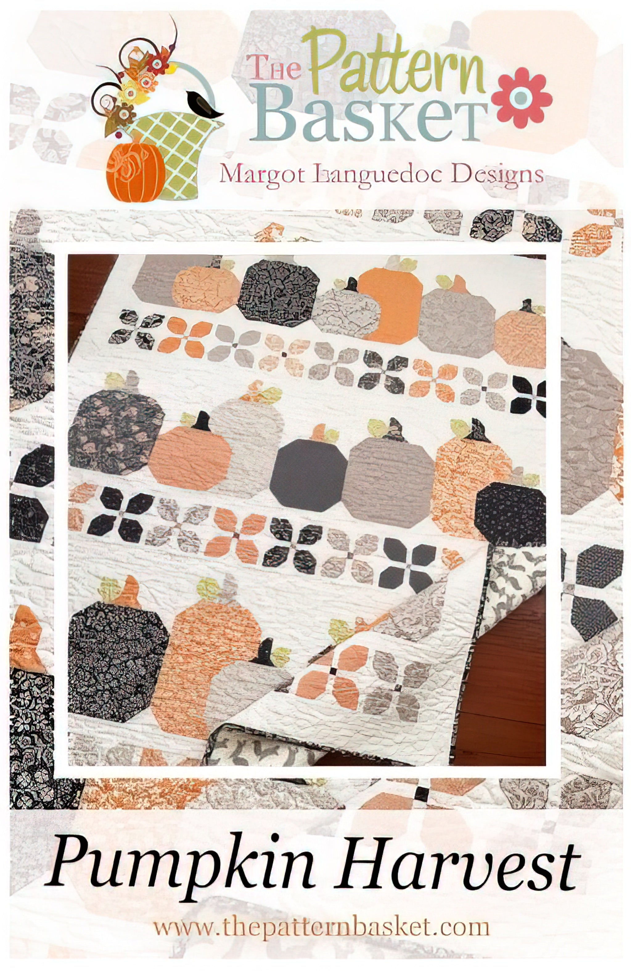 Pumpkin Harvest Quilt Pattern by The Pattern Basket - Walmart.com