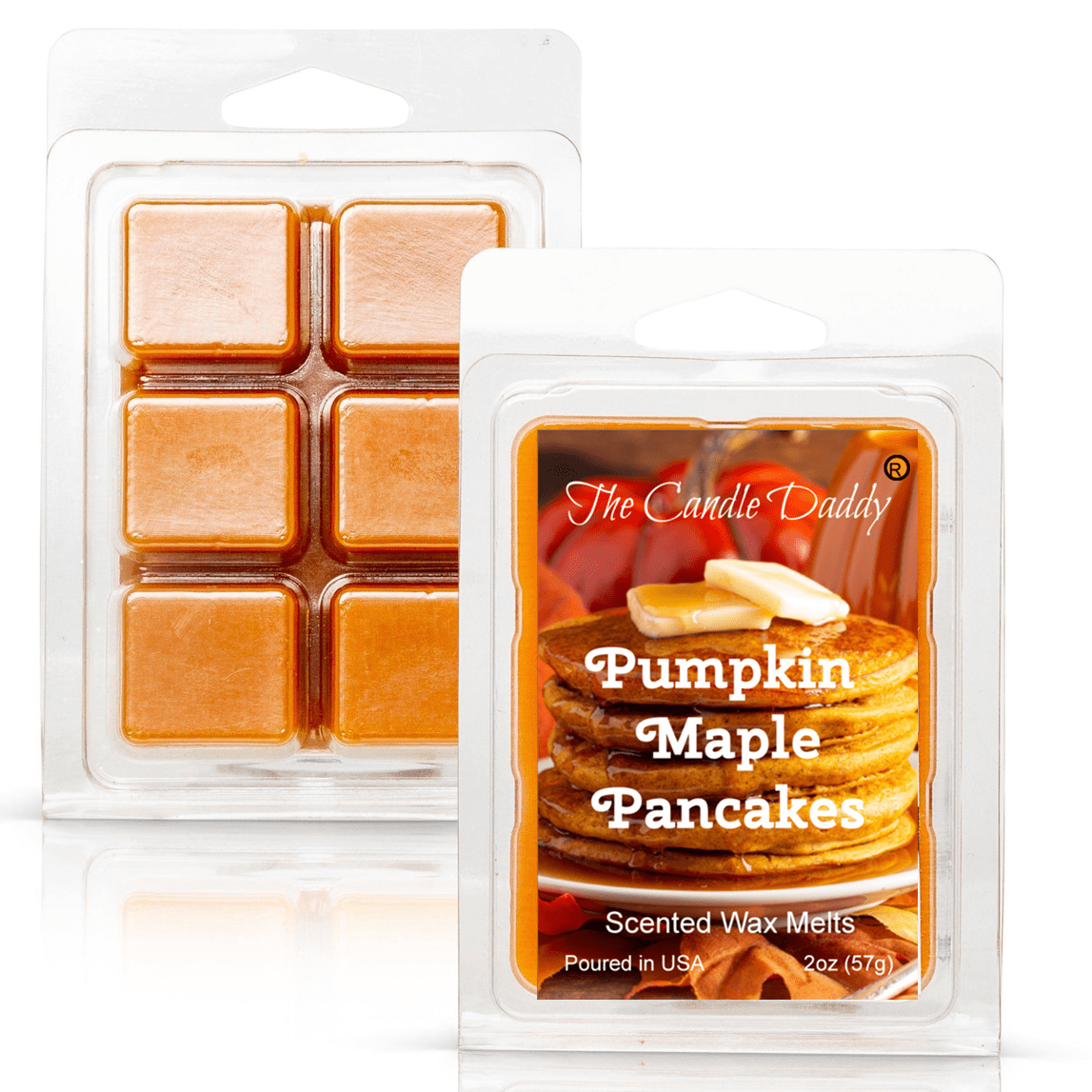 Pumpkin Maple Pancakes Maximum Scented Wax Melt - 1 Pack - 2 Ounces - 6 ...