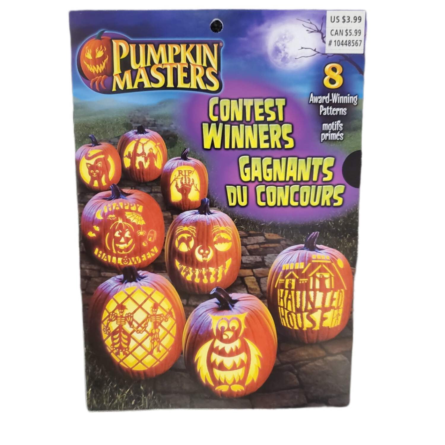 Pumpkin Masters Fan Favorites Carving Patterns 8 Most Requested ...