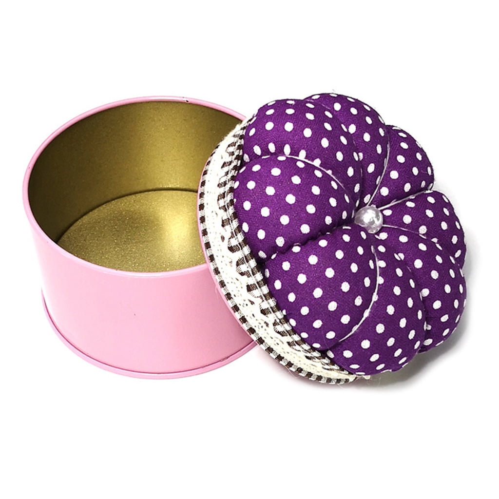 Pumpkin Needle Insertion Bag Storage Box Needle Thread Box - Walmart.com