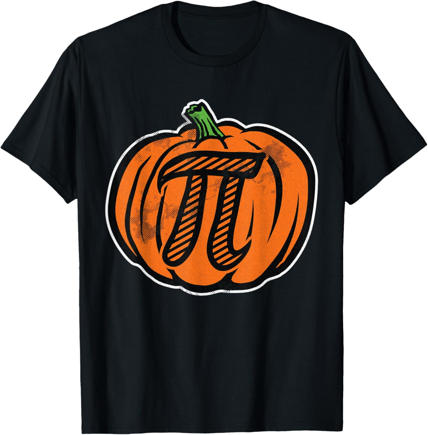 Pumpkin Pi Lazy DIY Halloween Costume Math Boys Girls Kids T-Shirt ...