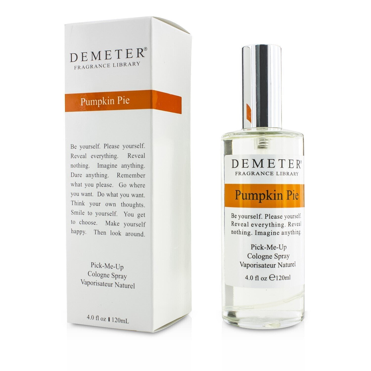Demeter Unisex Pumpkin Pie Cologne Spray, Spicy Sweet Gourmand ...