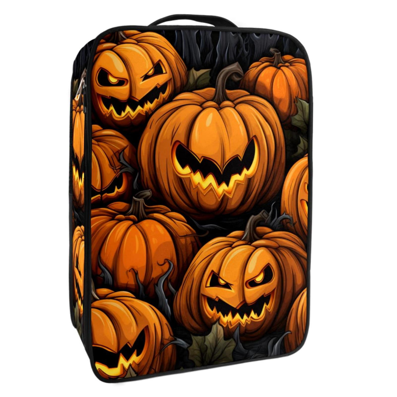 Pumpkin Polyester Shoe Box Organizer, Durable Storage Solution, 23x31cm ...