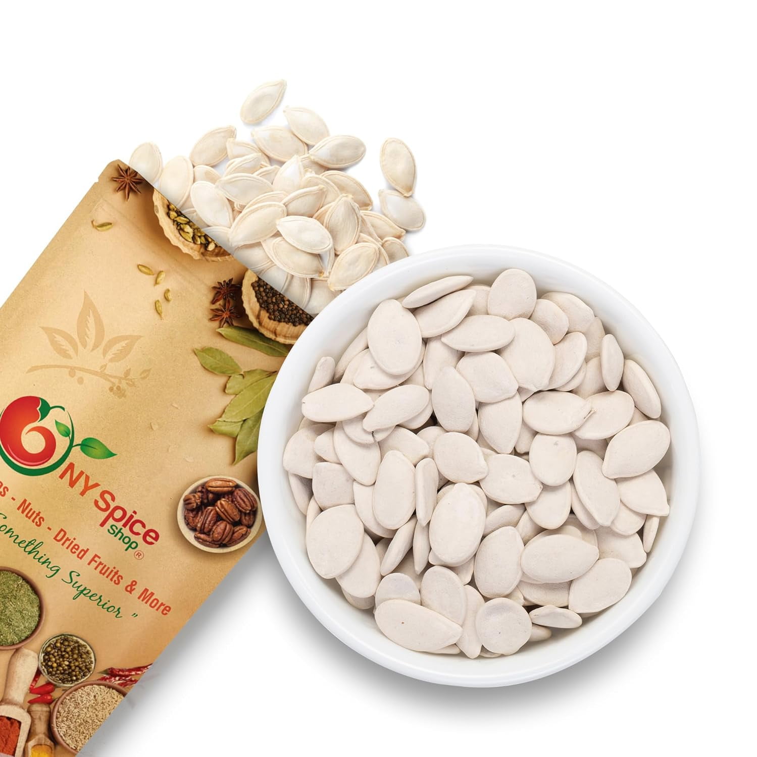 Pumpkin Seeds Roasted Unsalted – 5 Pound Unsalted Pumpkin Seeds in ...