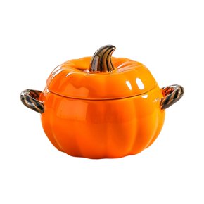 Ceramic Pumpkin Soup Bowls