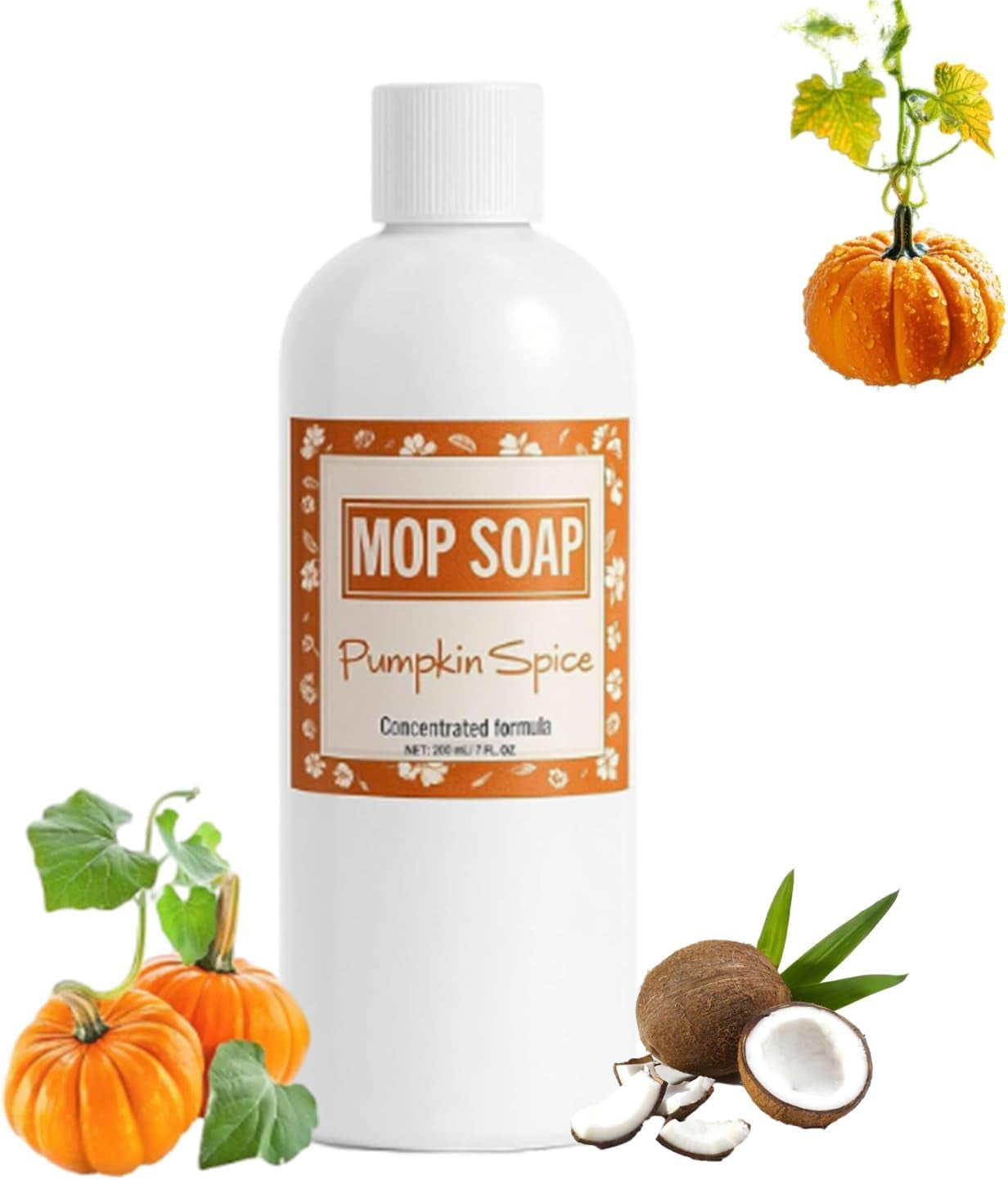 Pumpkin Spice Mop Soap, Pumpkin Mop Soap for Floor Cleaning, Pumpkin ...