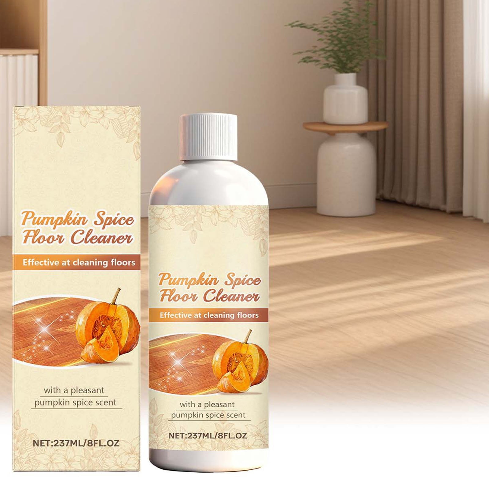 Pumpkin Spice Scented Floor Cleaner, Qiopertar Pumpkin Spice Cleaning ...