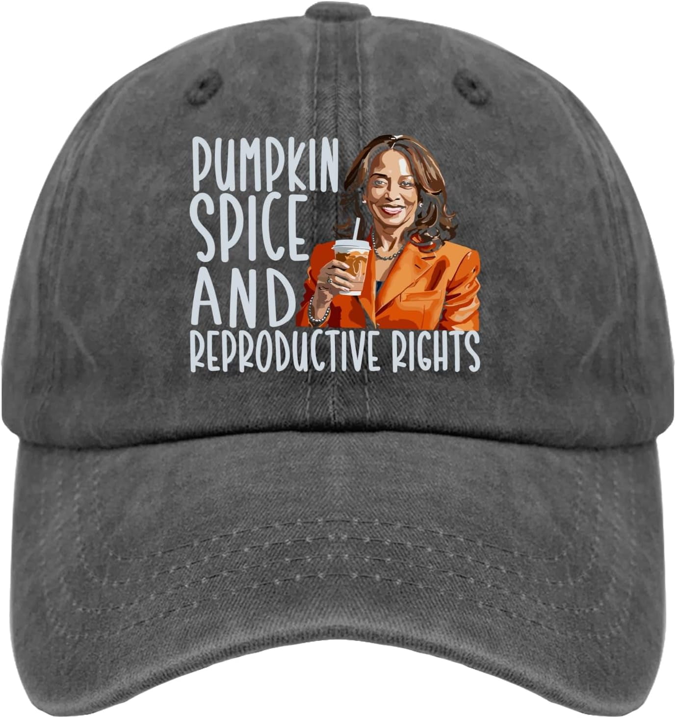 Pumpkin Spice and Reproductive Rights Harriss 2024 Hats American Hat ...