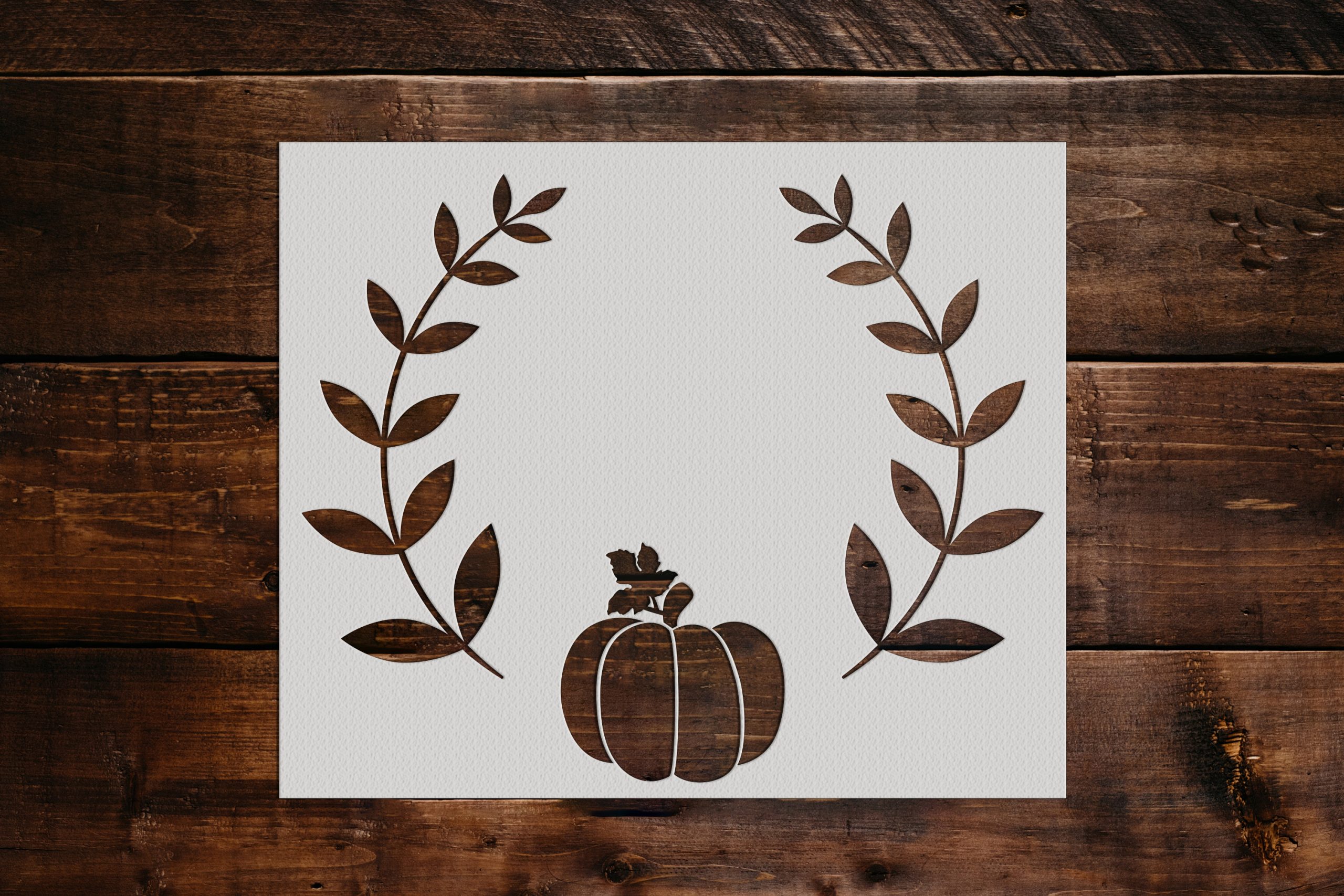 Pumpkin Stencil - Art and Wall Stencil (48"x84") - Walmart.com