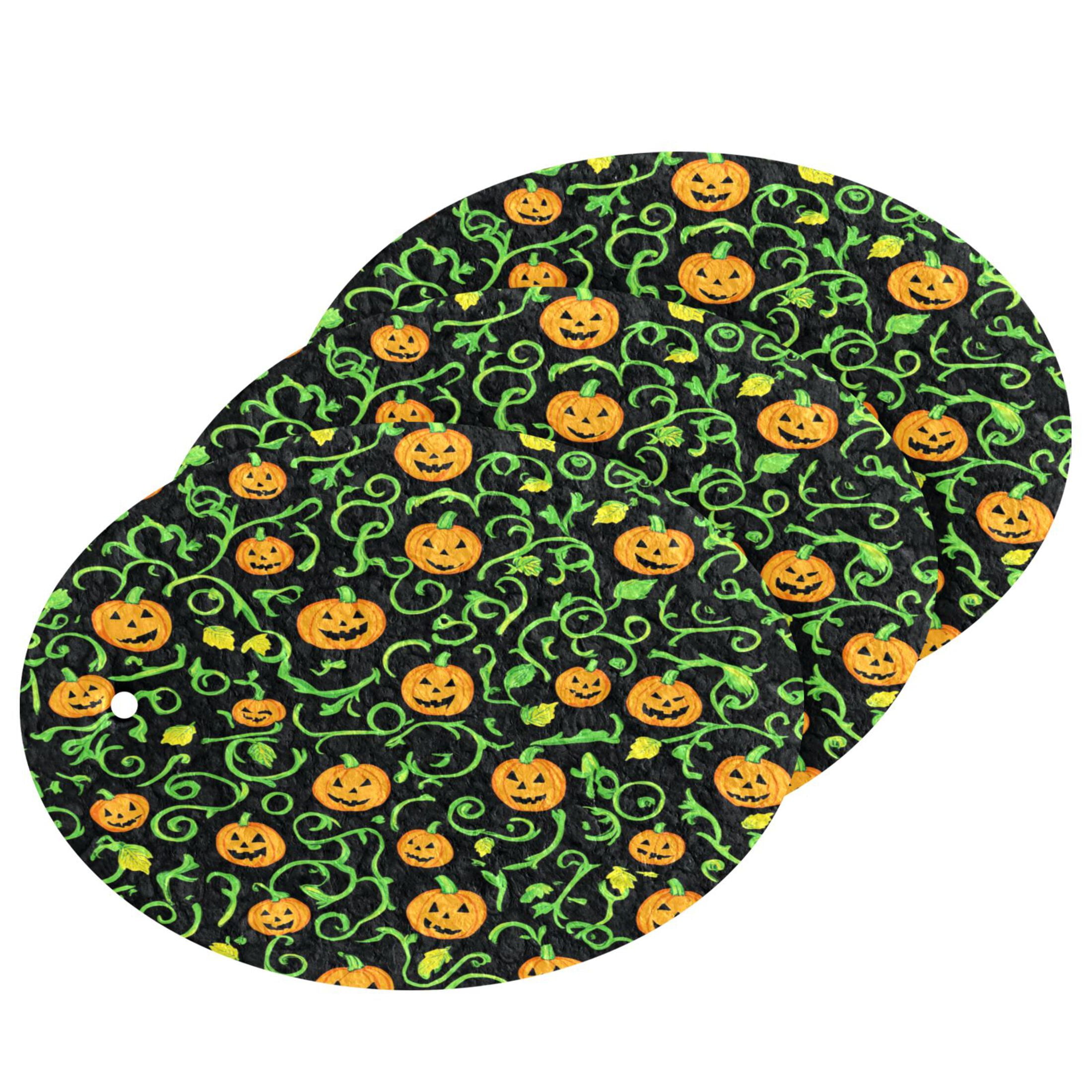 Pumpkin Vine 3 Pack Wood Pulp Dishwashing Sponges, Highly Absorbent Eco ...