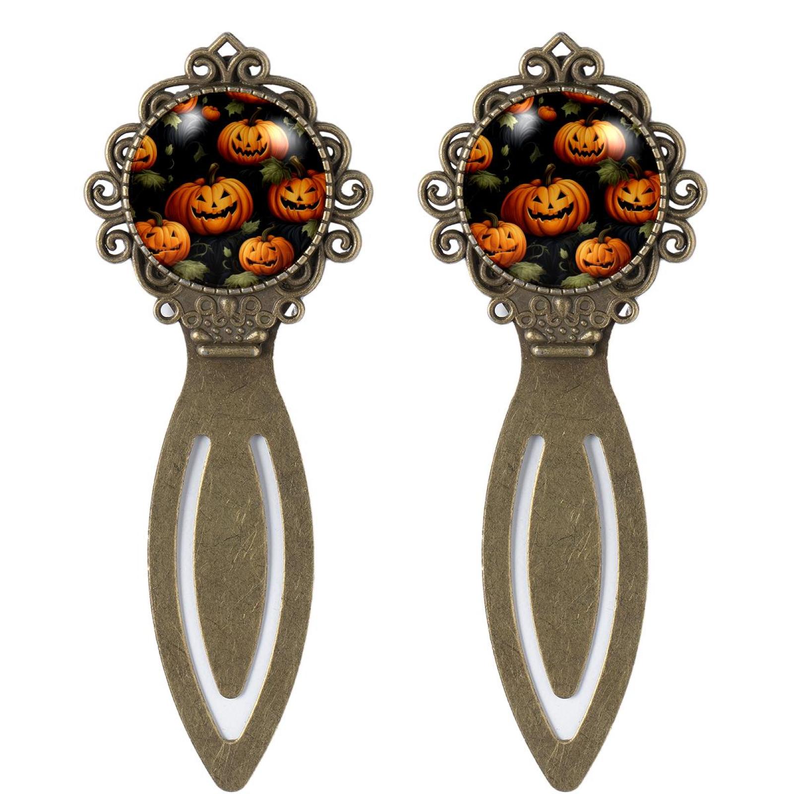 Pumpkin Vintage Copper-Colored Lace Bookmarks: Elegant Gifts for ...