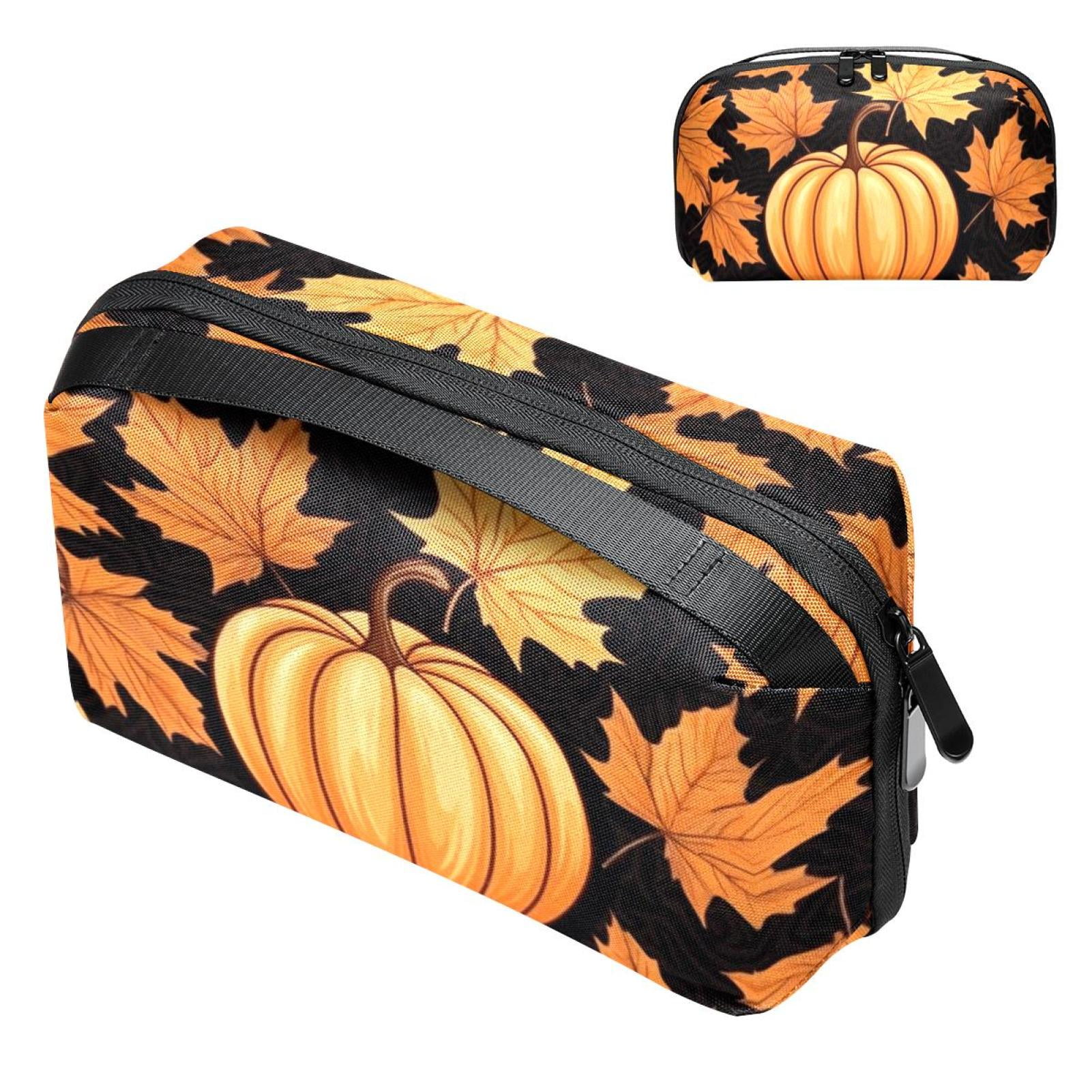 Pumpkin Waterproof Oxford Fabric USB Case with Storage Pouch, Charger ...