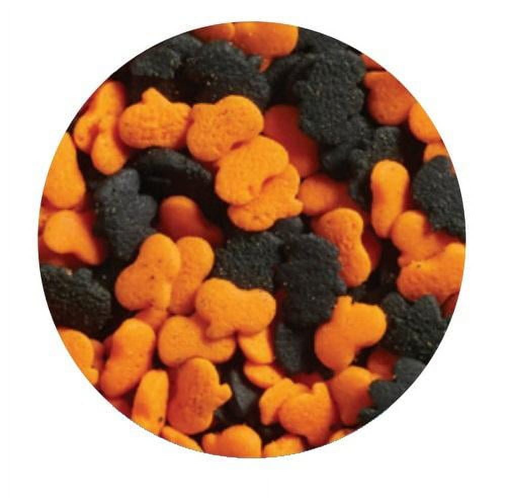 Pumpkin and Bat Shaped Sprinkles - 4oz - Walmart.com