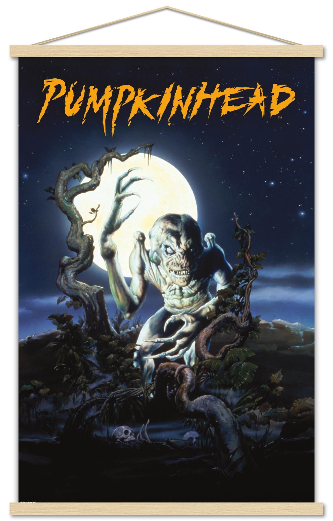 Pumpkinhead (1988) - Illustration Wall Poster with Magnetic Frame, 22. ...