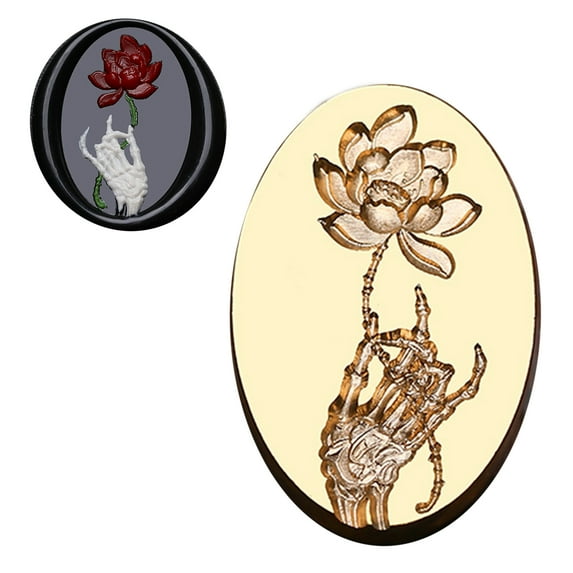 Pumpkins Sealing Waxed Stamp Halloween Series Waxed Seal Stamp Brass ...