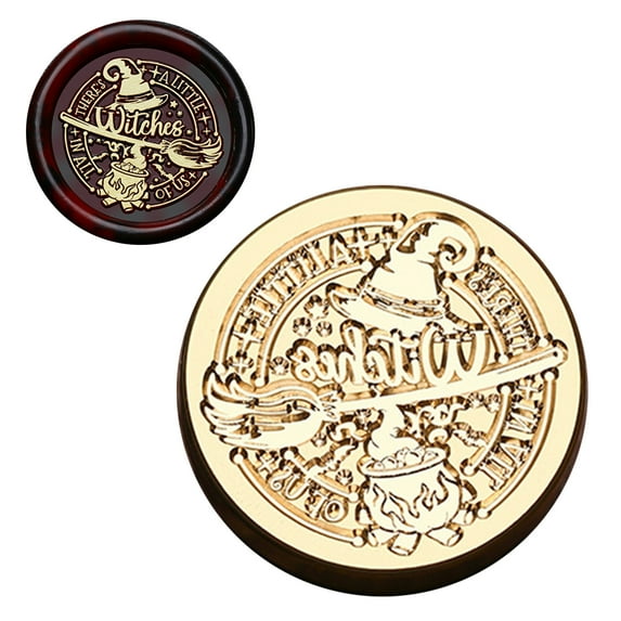 Pumpkins Sealing Waxed Stamp Halloween Series Waxed Seal Stamp Brass ...