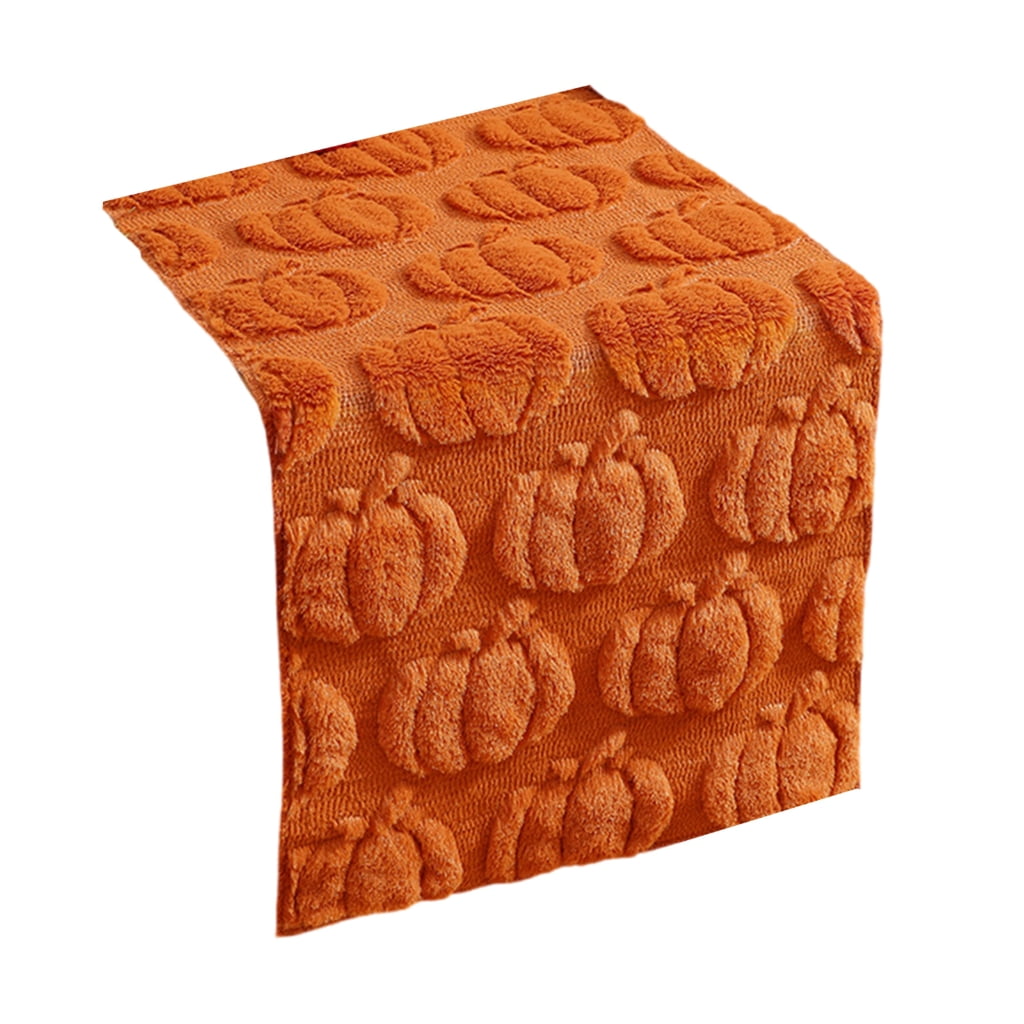 Pumpkins Table Runner Embroidered Designs for Holiday Gatherings Home ...
