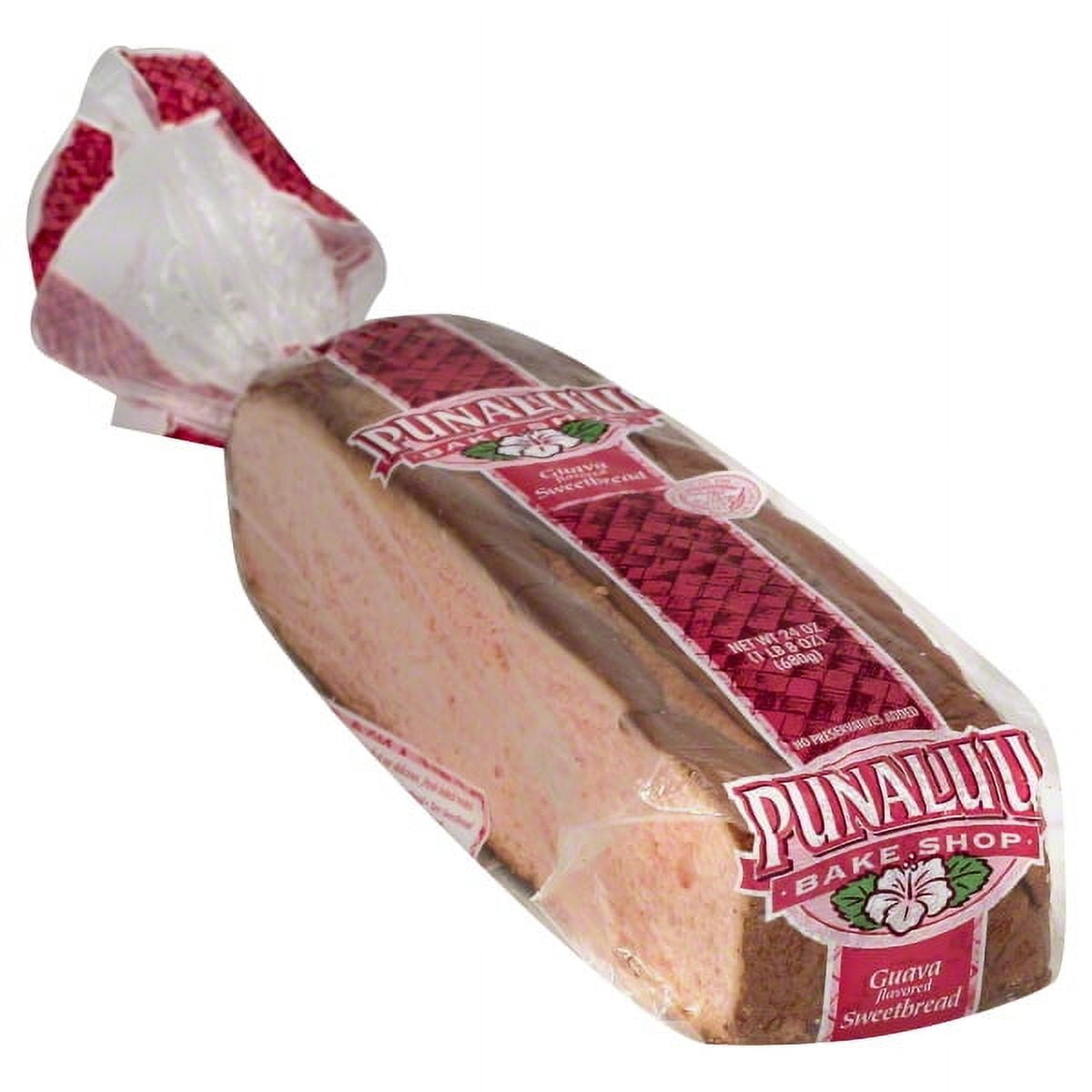 Punalu'u Bake Shop Guava Sweet Bread, 24 oz - Walmart.com