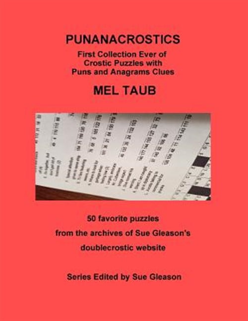 Punanacrostics: PUNANACROSTICS - First collection ever of Crostic ...