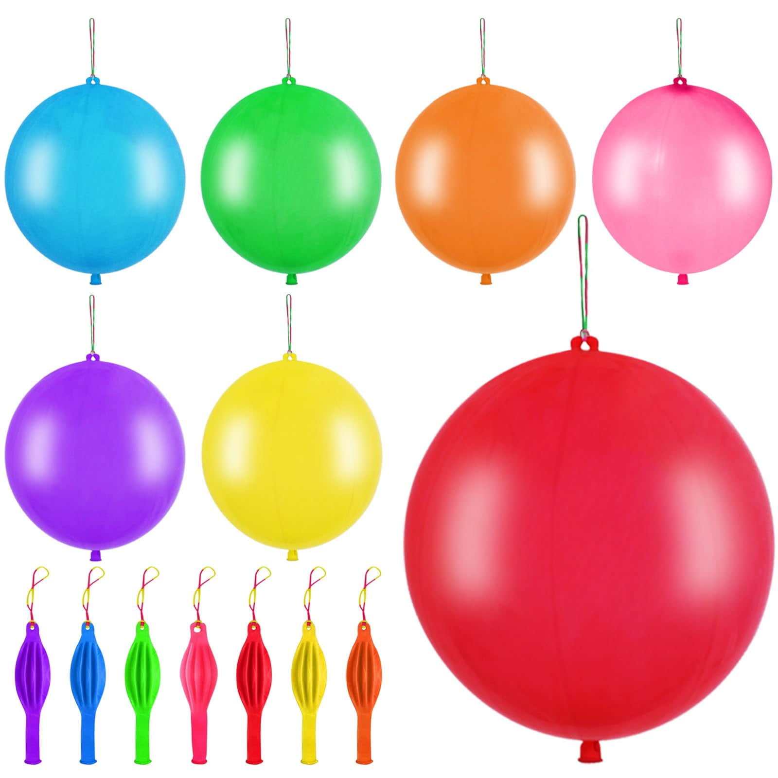 Punch Balloons Heavy Duty Party Favors For Kids, Bounce Punching ...