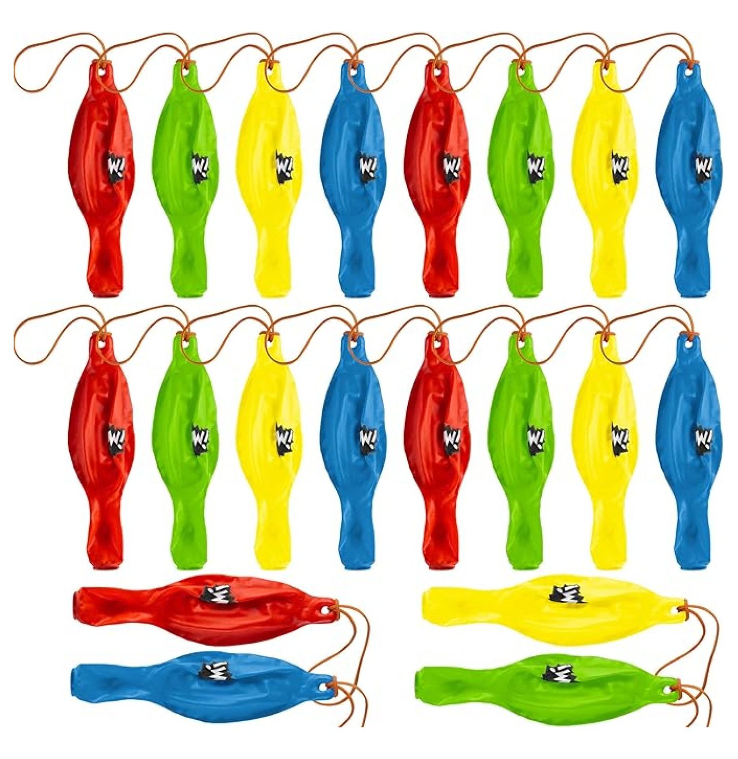 Punch Balloons - Pack of 72 Bulk, Large Punching Balloons for Kids ...