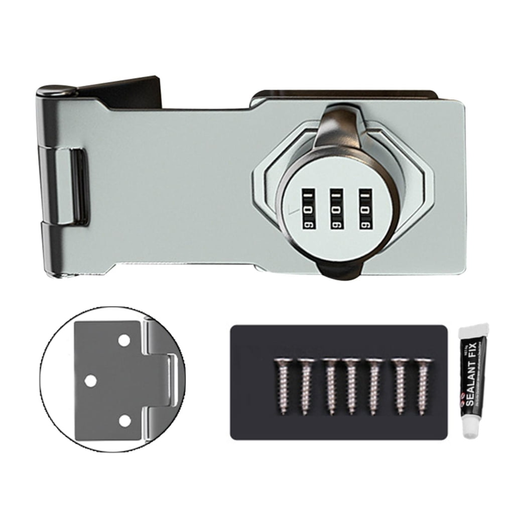 Punch Cabinet Door Password Lock Anti-theft Drawer Lock Double Cabinet ...