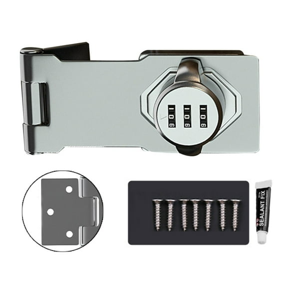 Punch Cabinet Door Password Lock Anti-theft Drawer Lock Double Cabinet ...