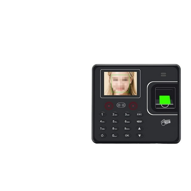 Punch Card Machine Face Recognition Biometric Fingerprint Punch Card ...